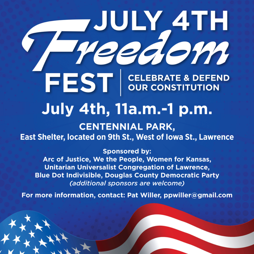 July 4th Freedom Fest, a new Lawrence event, to celebrate U.S ...